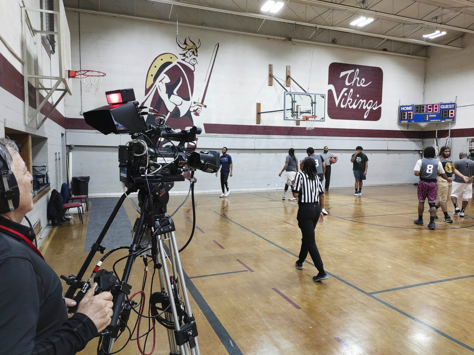 Live Basketball Tournament Broadcast service - Luma Detroit